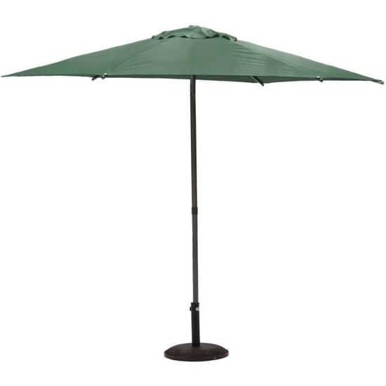 Parasol Droit Rond Soya Vert Olive[J1021] - Cdiscount Jardin