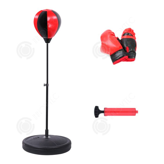 INN Punching ball sac de frappe pour enfants avec gants de boxe 3-10 ...