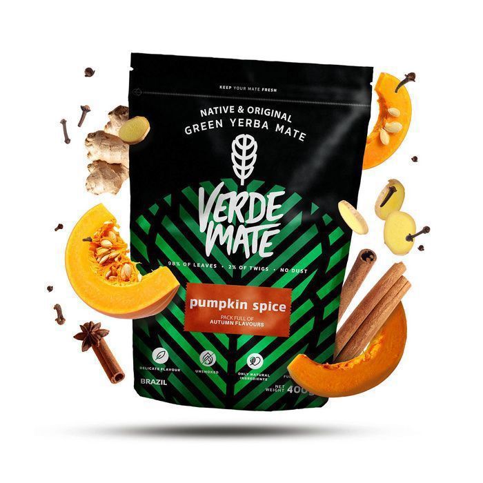 Yerba Maté Verde Mate Pumpkin Spice Tostada - Goût de Yerba Grillée ...
