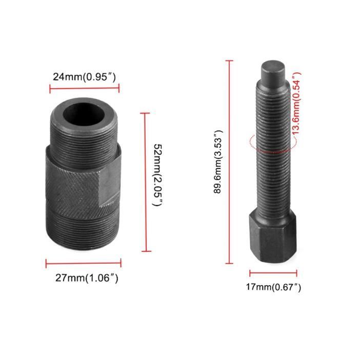 Akozon Extracteur Magneto Flywheel Puller, M24*M27 Magneto Flywheel ...