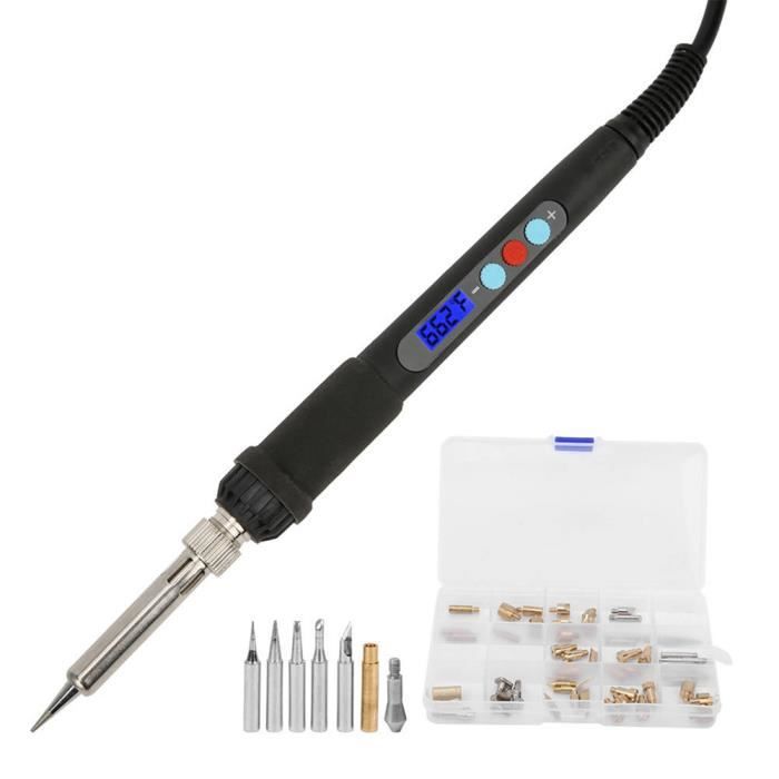 WXS - Set de pyrogravure Kit de brûlage au bois professionnel avec ...