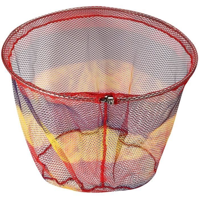 Filet de pêche 50 cm Portable Pliant Type d'ouverture Filet de pêche ...