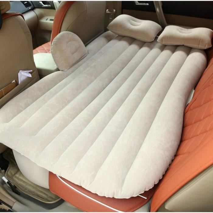 Lit Gonflable Avec Matelas Gonflable Pour Pompe À Air De Voiture, Lit ...