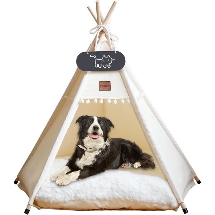 Chien Tente Tipi Pour Animaux De Compagnie Teepee Tente Pour Chiens Et ...