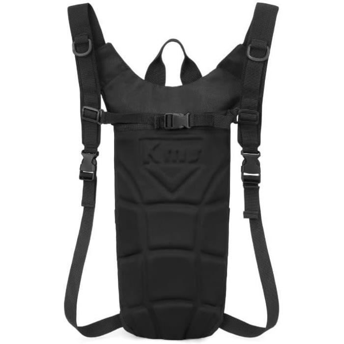 Sac à eau léger de 400 g, sac à dos d'eau de 3L, sac à dos tactique à l ...
