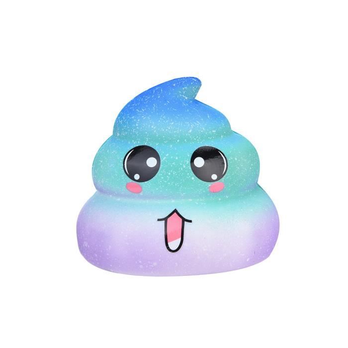 Galaxy Poo Odeur agréable Squishies Jouets Squeeze lente hausse du ...