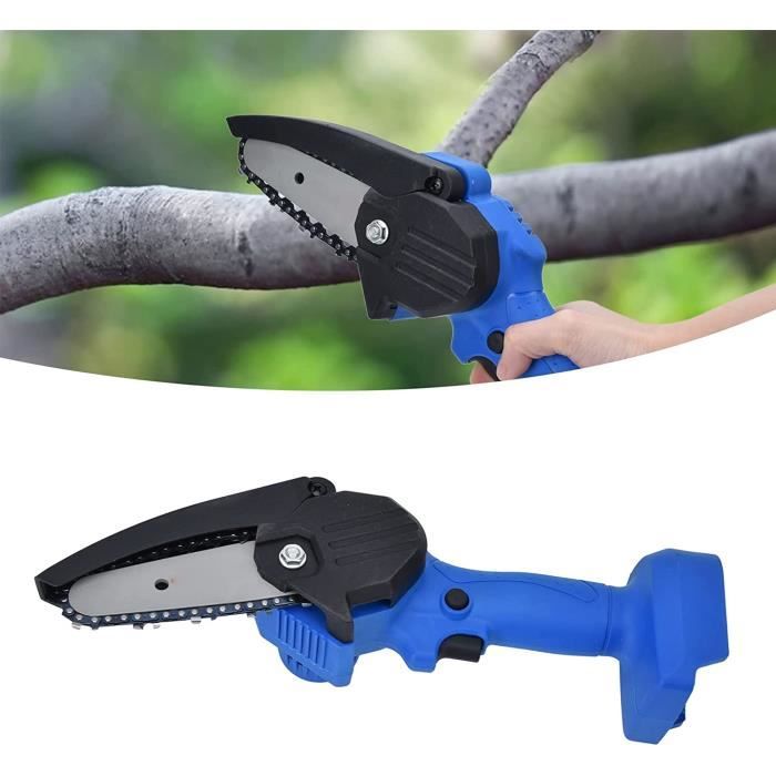 Tronçonneuse à main Mini tronçonneuse tronçonneuse électrique 4in 200W ...