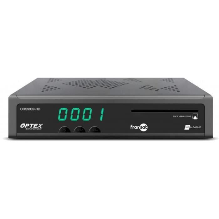 Récepteur Satellite HD - Optex ORS9939-HD – 4000 chaînes TV et Radio ...
