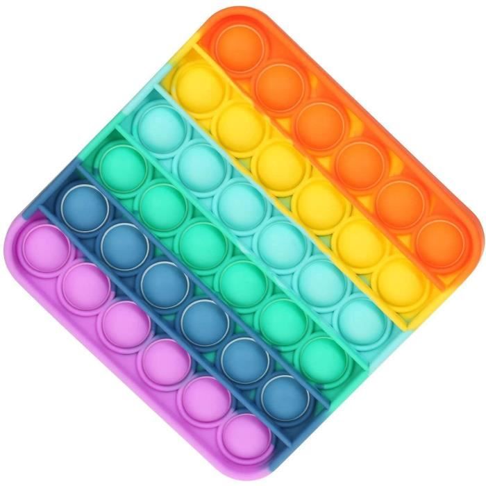 Popit Fidget Toys,fidjetoys Toy Anti Stress,Multicolore popite fijets ...