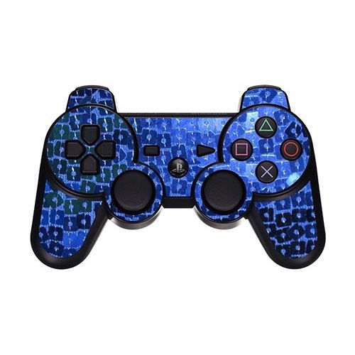 Skin Stickers pour sony PS3 controller (Sticker : Paillettes bleues ...