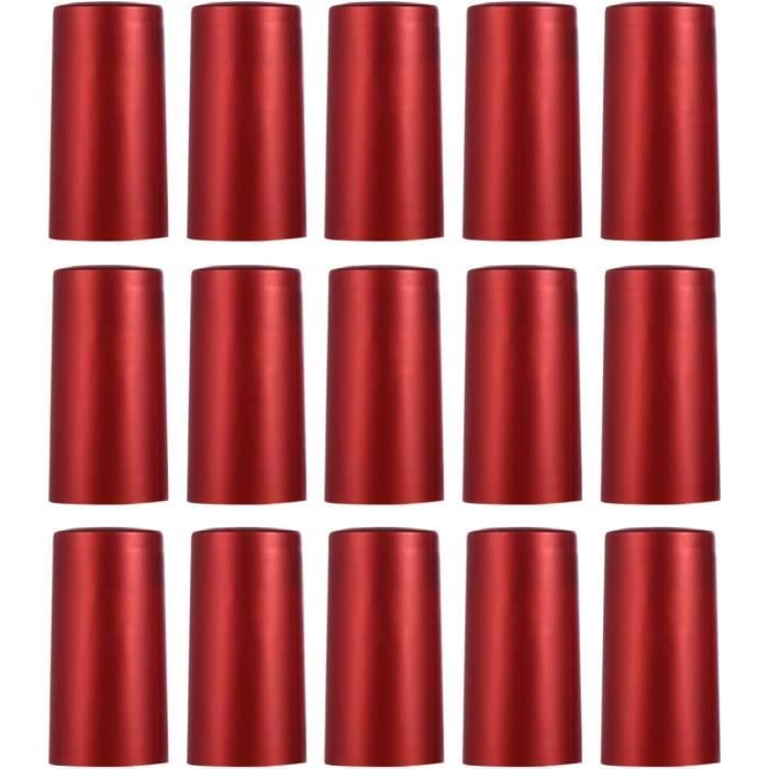 Lot de 100 gaines thermorétractables en PVC pour bouteilles de vin ...
