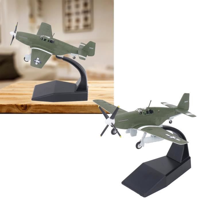 Modèle d'avion de chasse en alliage VGEBY à l'échelle 1:72 - Blanc ...