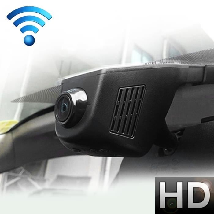 Dashcam Voiture DVR Dual Camera WiFi Moniteur Full HD 1080P Conduite ...