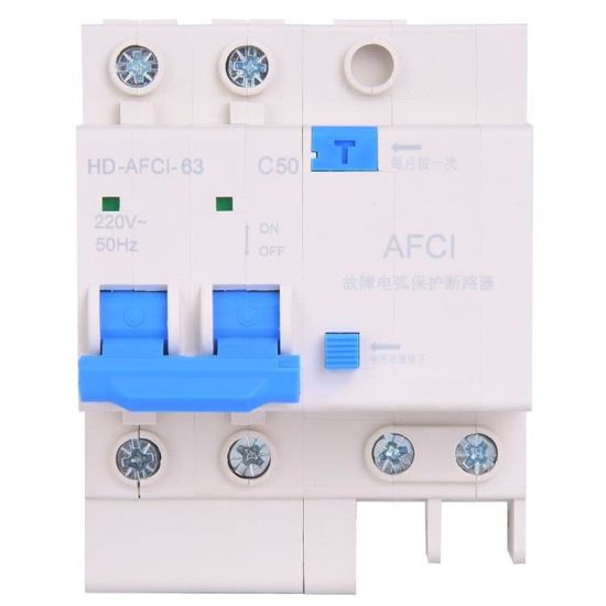 Disjoncteur de défaut d'arc 2P Arc Fault Disjoncteur Interrupteur Petit ...