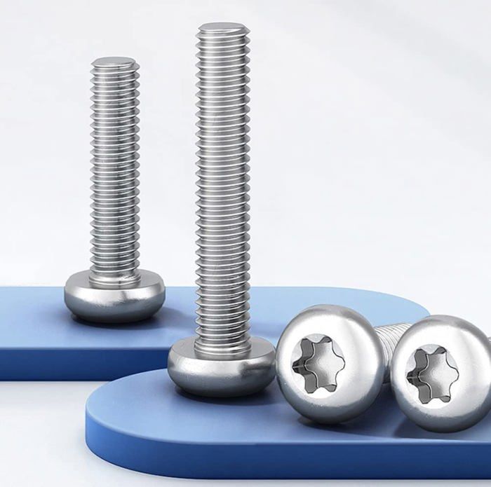 Vis Torx Vis À Métaux En Acier Inoxydable Vis À Tête Ronde Sécurité Vis ...