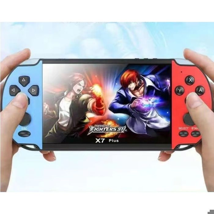 Console de jeu portable - YIBUJIAZU - X12 Plus - Écran HD 7 pouces - 10 ...