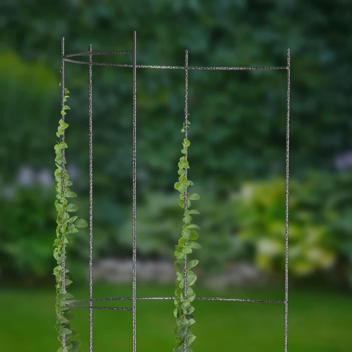 KADAX Treillis en acier - Treillis - Colonne - Plantes grimpantes ...