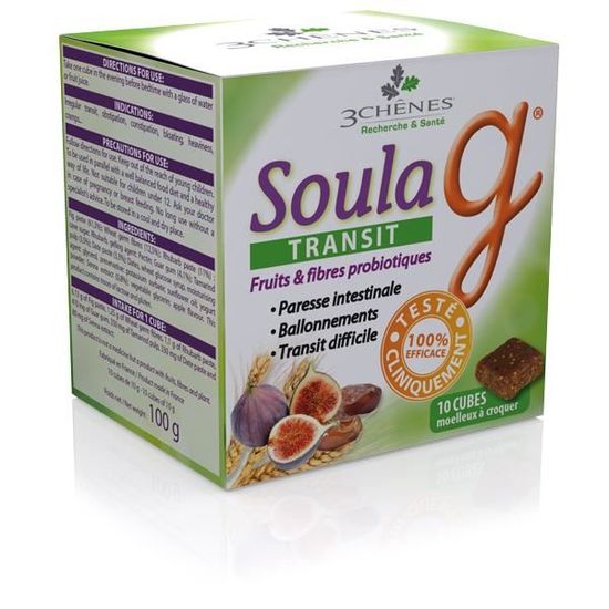 Soula g transit 10 cubes - Cdiscount Santé - Mieux vivre