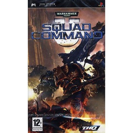 WARHAMMER 40 000 : SQUAD COMMAND / JEU CONSOLE PSP - Cdiscount Jeux vidéo