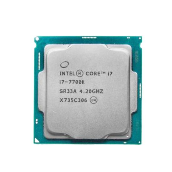Core i7-7700K CPU Socket LGA 1151 4 cœurs 8 threads 4.2 GHz 8 Mo cache ...