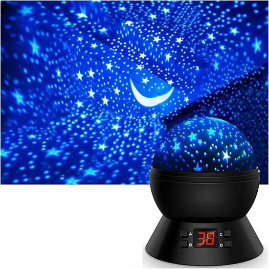 Delicacy LED projecteur étoile 360 degrés de Rotation étoile projecteur ...