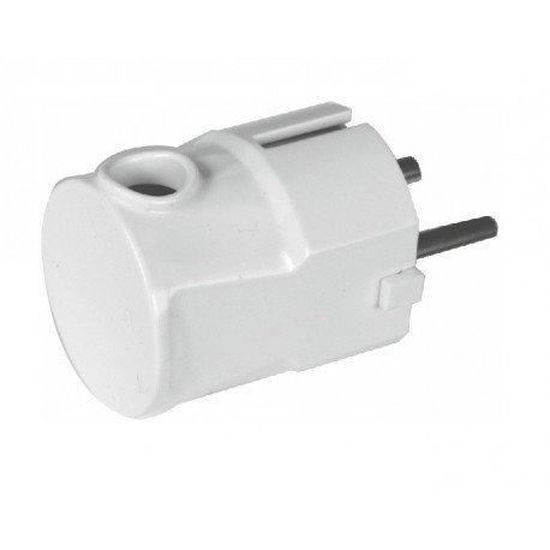 Fiche secteur Schuko Macho - SILVER ELECTRONICS - Câble latéral - Blanc ...