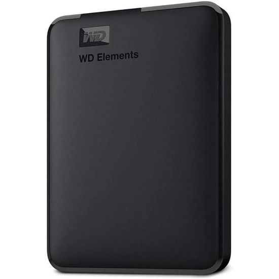 Wd 1 Tb Elements Portable External Hard Drive - Usb 3.0, Black[w32 ...