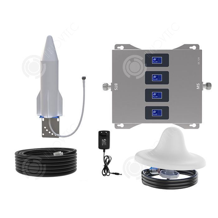 INN Amplificateur de signal 4G 5G amplificateur répéteur GSM amplificateur de signal 4 bandes ...