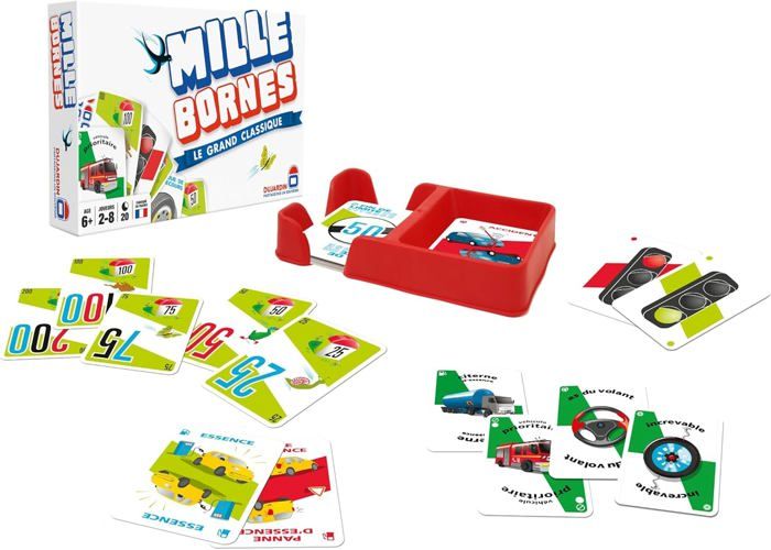 Mille Bornes Le Grand Classique - Jeu de Cartes Familial - Atteignez ...