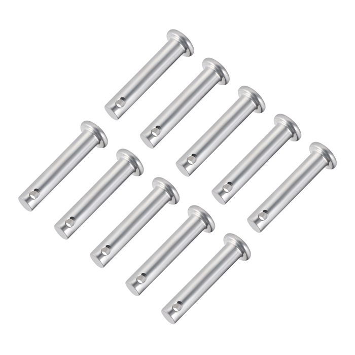 Goupille SOURCING MAP Goupilles trou unique 6mmx30mm Acier zingué tête ...