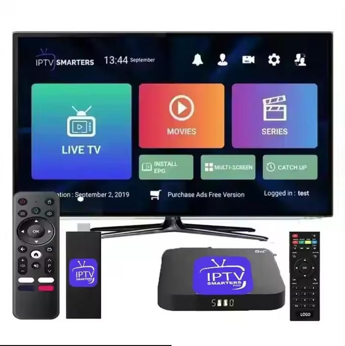 Set - top Box abonnement 4K HD IP 4K TV Panel Europe Canada États ...
