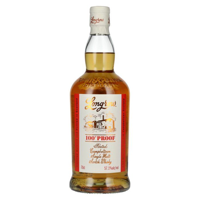 Springbank Longrow 100° Proof Peated Campbeltown Single Malt Scotch ...