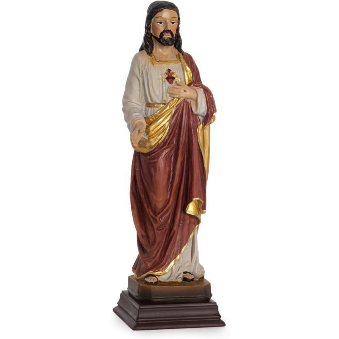 Moritz Statue de Jésus-Christ 22 cm – Figurine de peinte à la main avec ...