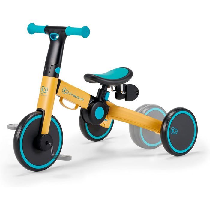 Tricycle pliable 3 en 1 - SWAPY - Kinderkraft 4Trike - De 12 mois à 5 ...