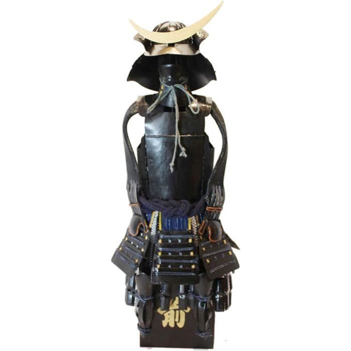 Ornement De Statue De Samouraï Japonais En Armure Noire - Collection De ...