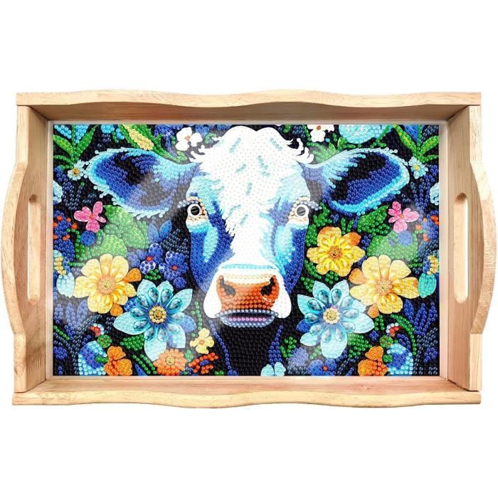 Plateau De Peinture Diamant À Faire Soi-Même - Design Créatif - Plateau ...