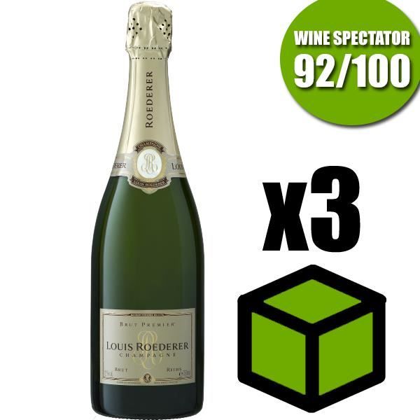 Champagnes Louis Roederer Brut premier 90 Maison - Vignobles