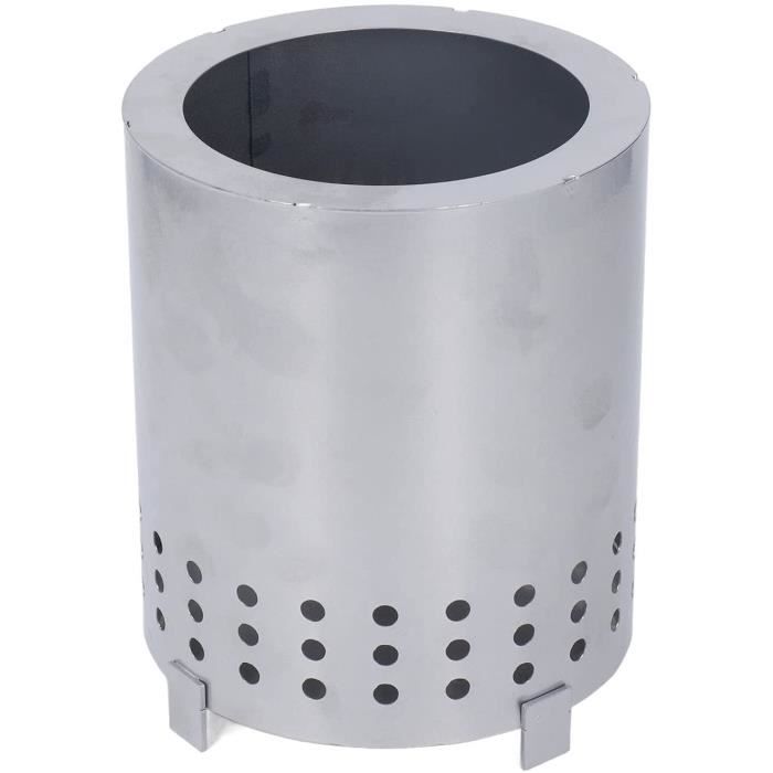 Foyer de Table, Foyer Portable sans Fumée avec Support en Fer, Mini ...