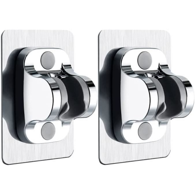 Support de Douche 2 Pièces Support Douchette Mural Support Douchette ...