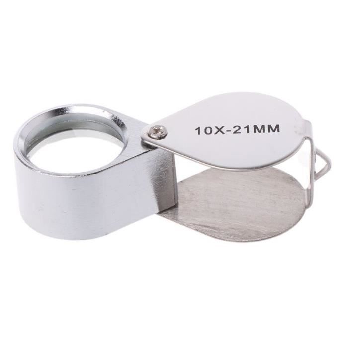 Mini Triplet bijoutier oeil Loupe Loupe Loupe bijoux diamant chaud 10X ...
