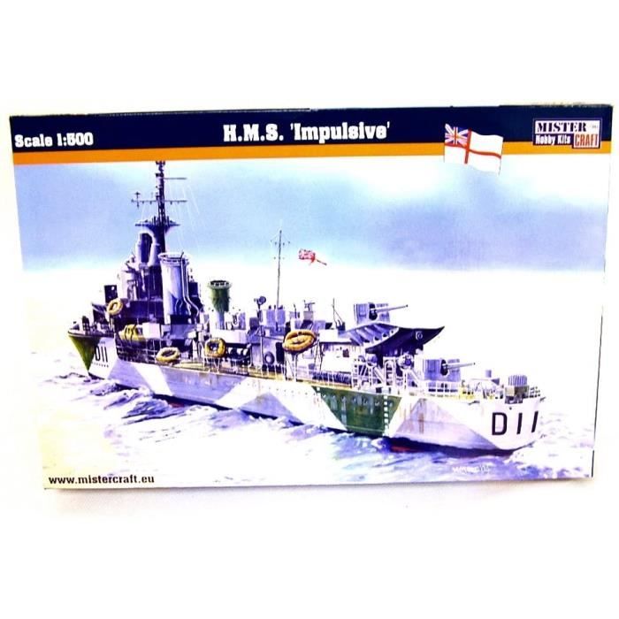 Maquette - Maquette - HMS Impulsive 91687 - Mixte - Adulte - Plastique ...