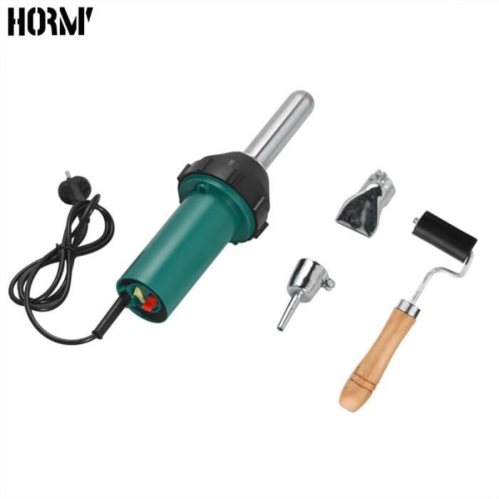 Poste a souder,Pistolet de soudage à Air chaud pour plastique, 1080W, 220V, avec buse, rouleau ...