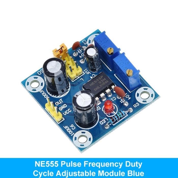 NE555 carré bleu - Générateur de Signal NE555, fréquence'impulsion, Cycle de service, Module ...