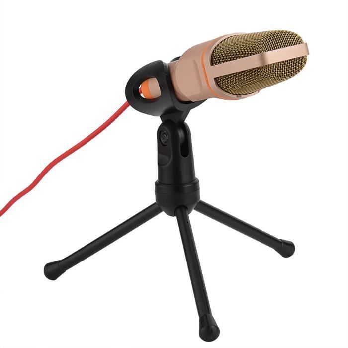 Dioche Microphone pour PC Microphone à condensateur d'ordinateur de ...