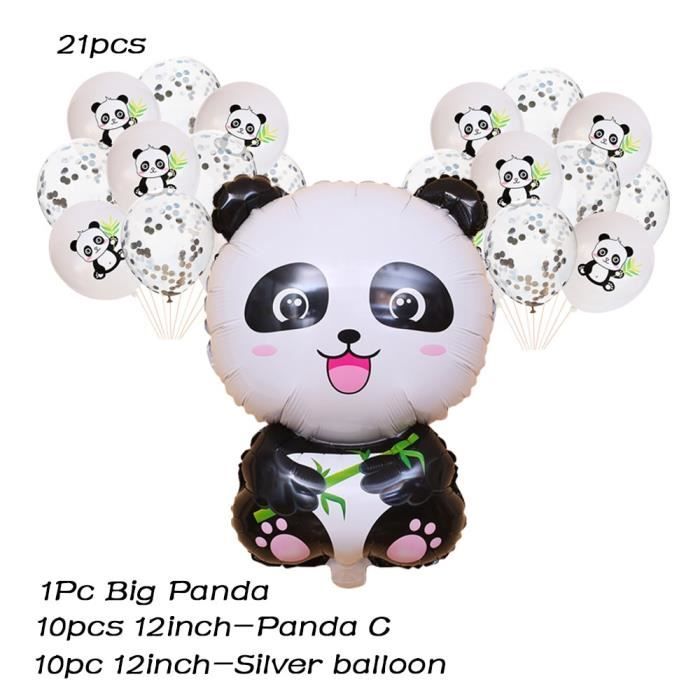 Ballon de baudruche,Panda thème fête bébé douche fournitures Panda ...