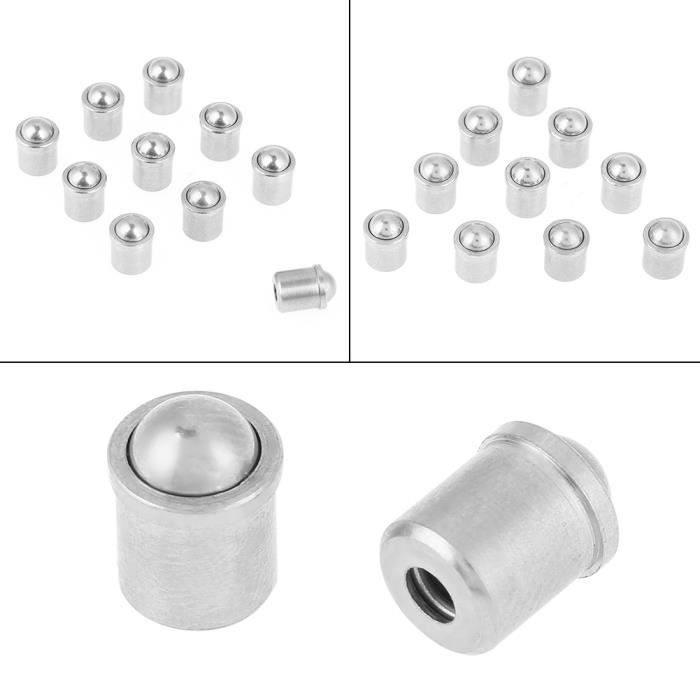 Cikonielf piston à bille Poussoir à Ressort Aramox, 10 Pièces 6 * 7mm ...