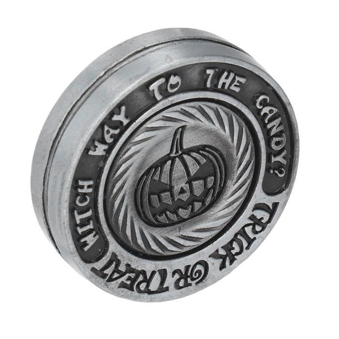 FYDUN Pièce haptique Haptic Coin Fidget Slider Métal Portable Fidget ...