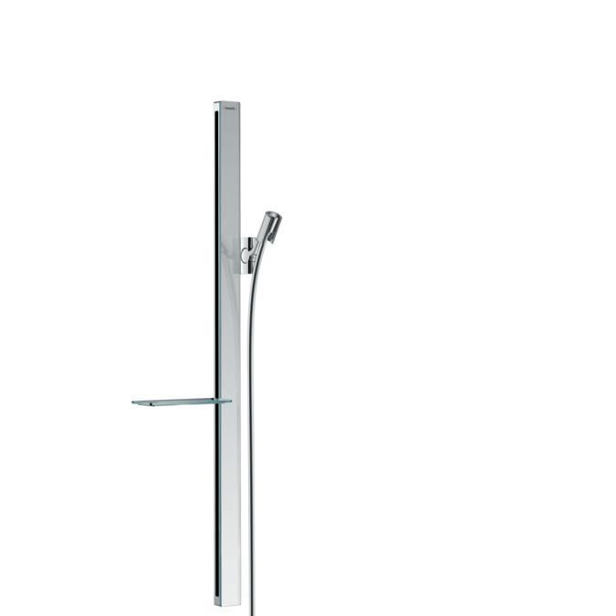 Barre de douche HANSGROHE UNICA avec flexible de douche chromé ...