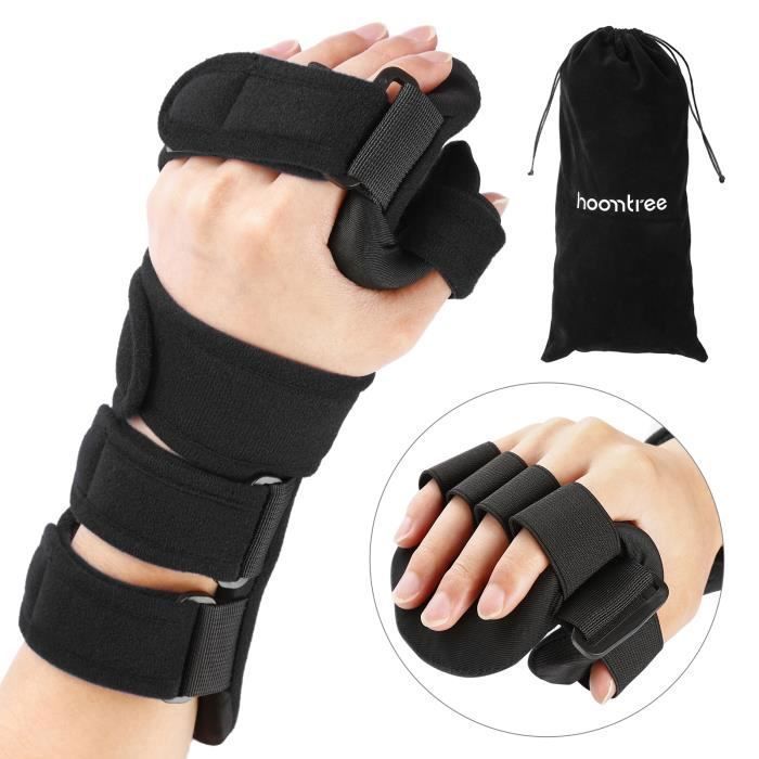 Attelle de main d'AVC,Attelle de la main au repos avec séparateur de ...