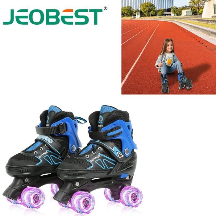 JEOBES Patins à roulettes pour enfants - Roues doubles en pvc Full ...